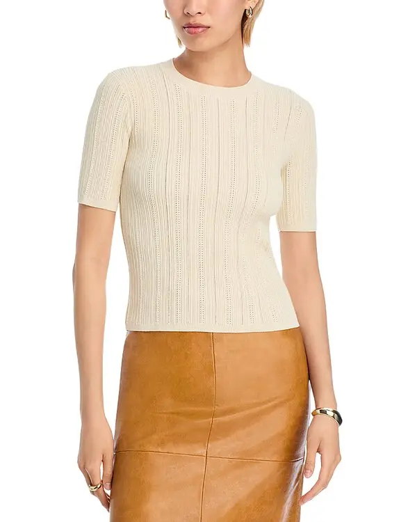 Rag & Bone Camryn Sweater Tee - Turtle Dove
