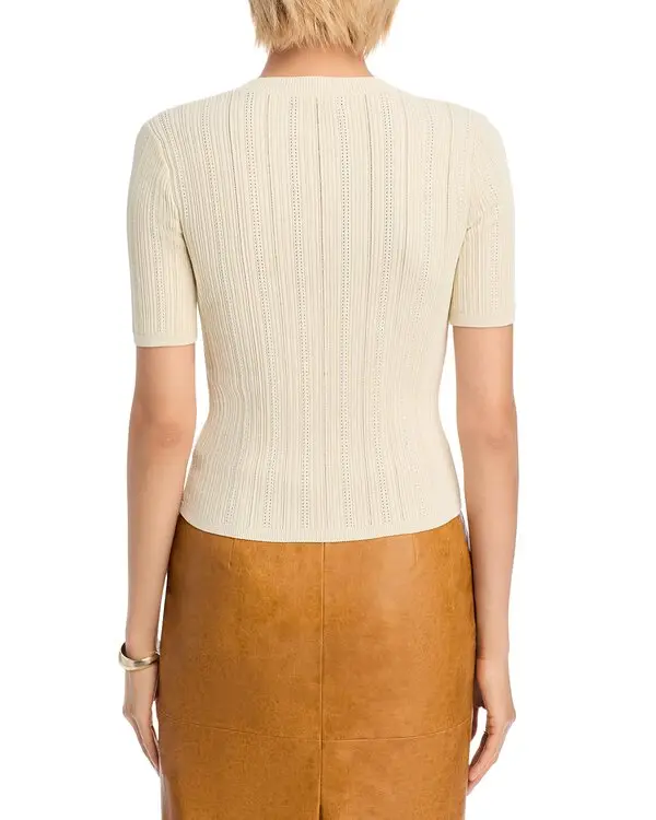 Rag & Bone Camryn Sweater Tee - Turtle Dove