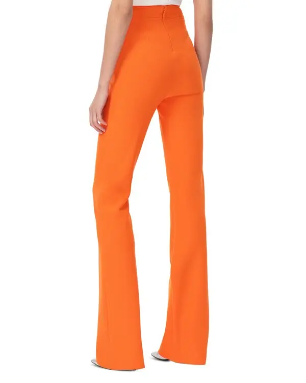Herve Leger Priscilla Stretch Crepe Pants - Sunset