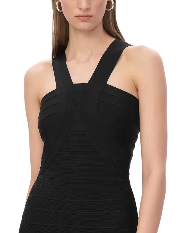 Herve Leger Elise Bandage Mini Dress