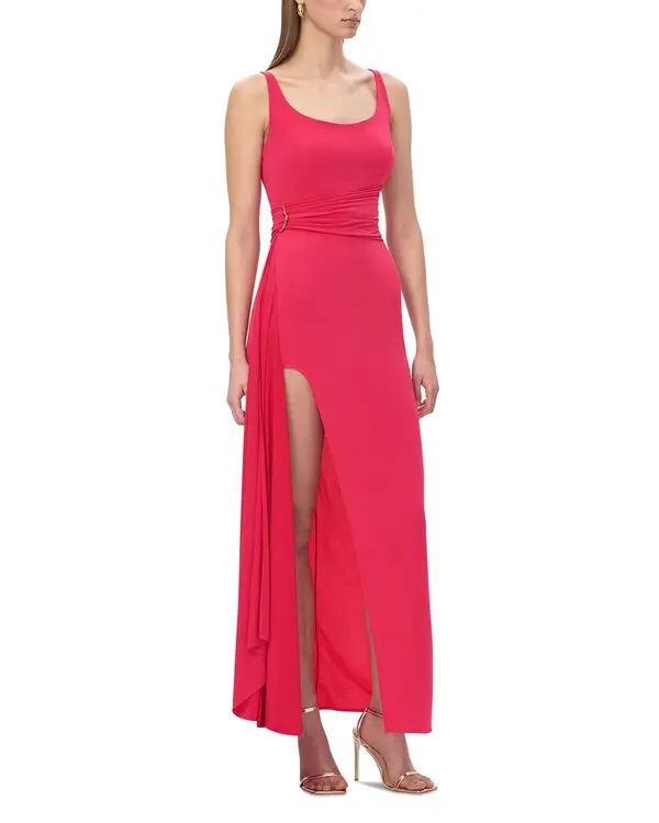 Herve Leger Mila Gown - Hibiscus