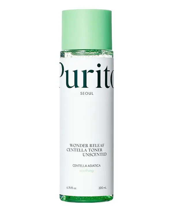 PURITO Wonder Releaf Centella Toner Unscented, 6.76 Oz - No Color