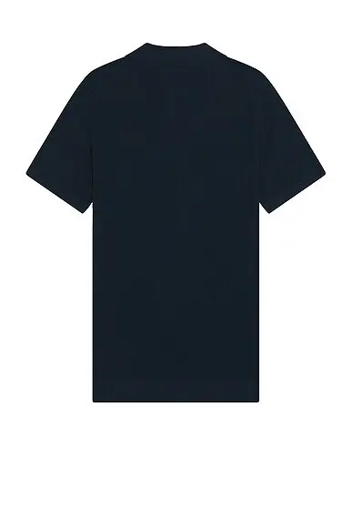 Onia Cotton Textured Knit Polo