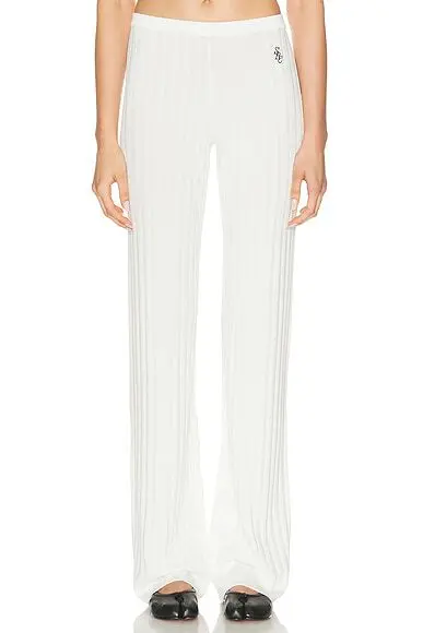 SPORTY & RICH Src Ribbed Trouser