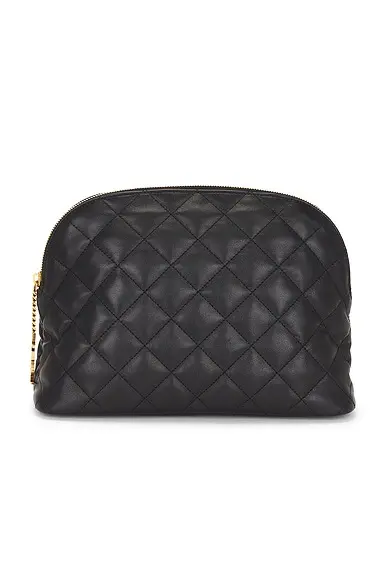 Saint Laurent Large Cosmetic Pouch - Nero
