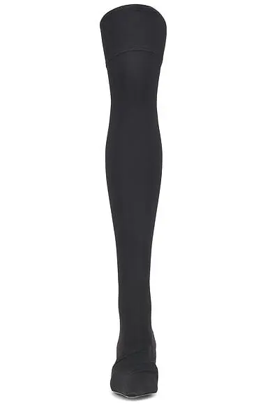 Victoria Beckham Jersey Thigh High Boot