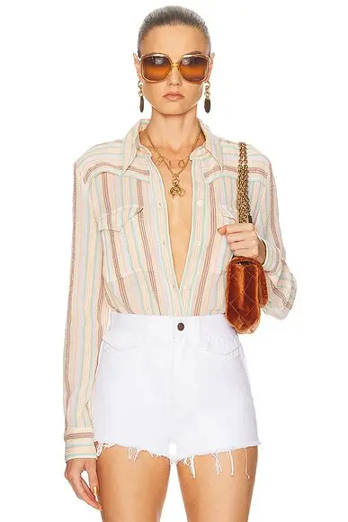 Chloé Button Down Long Sleeve Shirt