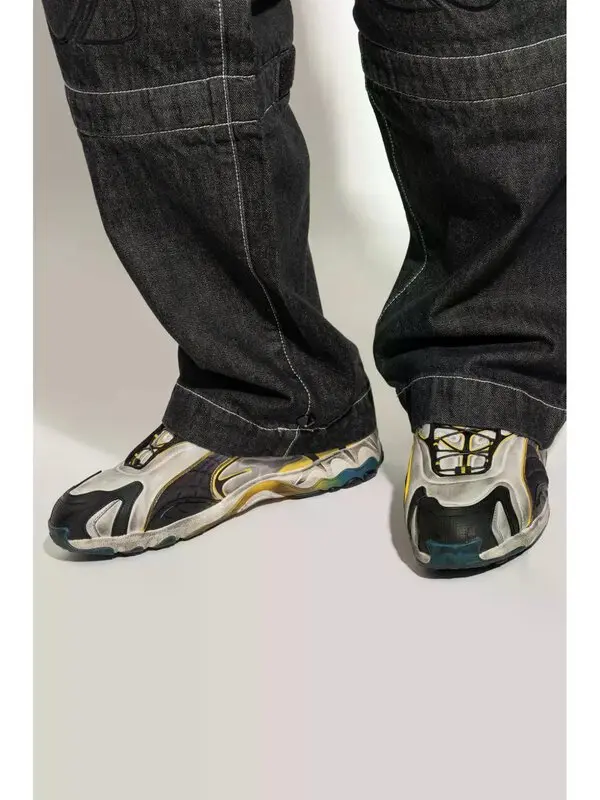PUMA X A$ap Rocky Inhale Distressed Sneakers - Neutrals