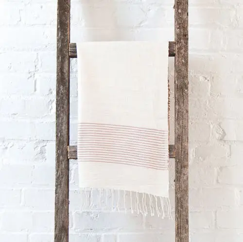 CREATIVE WOMEN Riviera Cotton Hand Towel - Blush