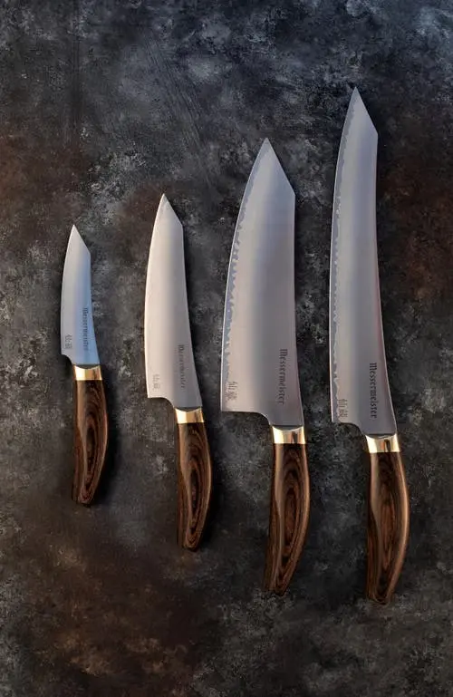MESSERMEISTER 5 Piece Magnetic Knife Block Set
