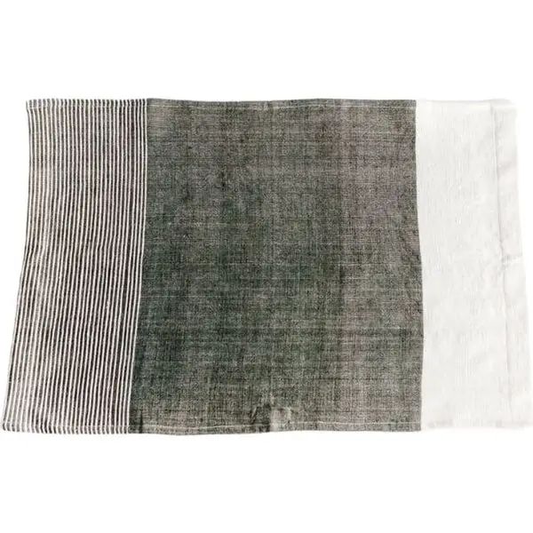 CREATIVE WOMEN Chesapeake Cotton Tea Towelset Of 2 - Gray
