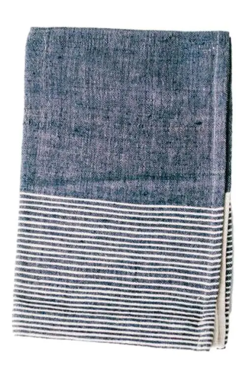 CREATIVE WOMEN Chesapeake Cotton Tea Towelset Of 2 - Navy