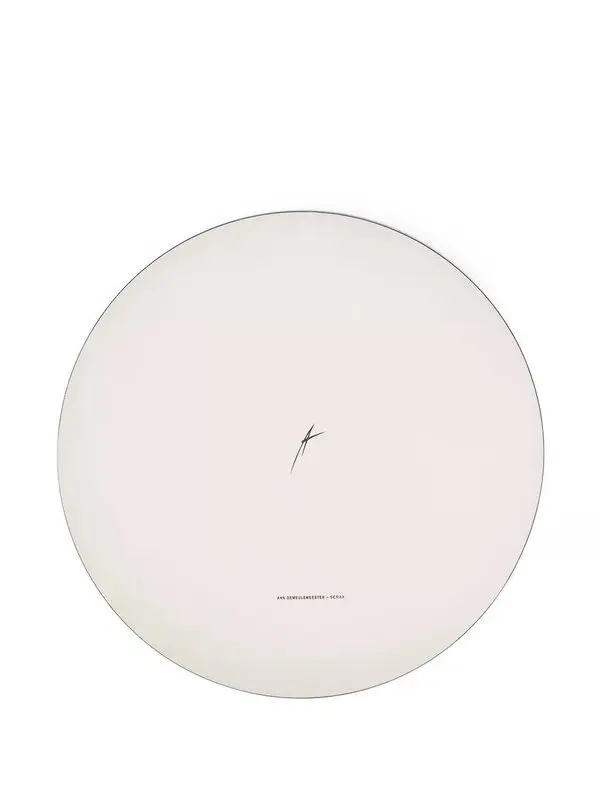 ANN DEMEULEMEESTER Set Of Two Ceramic Plates