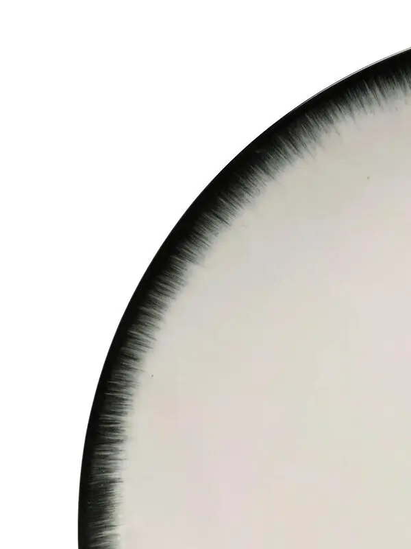 ANN DEMEULEMEESTER Set Of Two Ceramic Plates