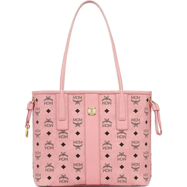 Mcm Small Liz Shopper - Pink