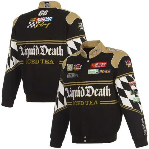 JH DESIGN Nascar Liquid Death Full-snap Twill Jacket