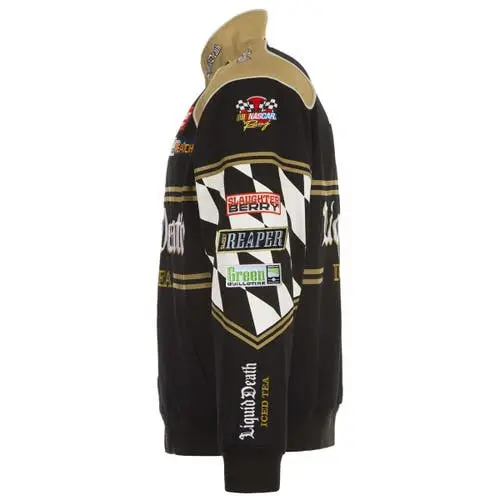 JH DESIGN Nascar Liquid Death Full-snap Twill Jacket