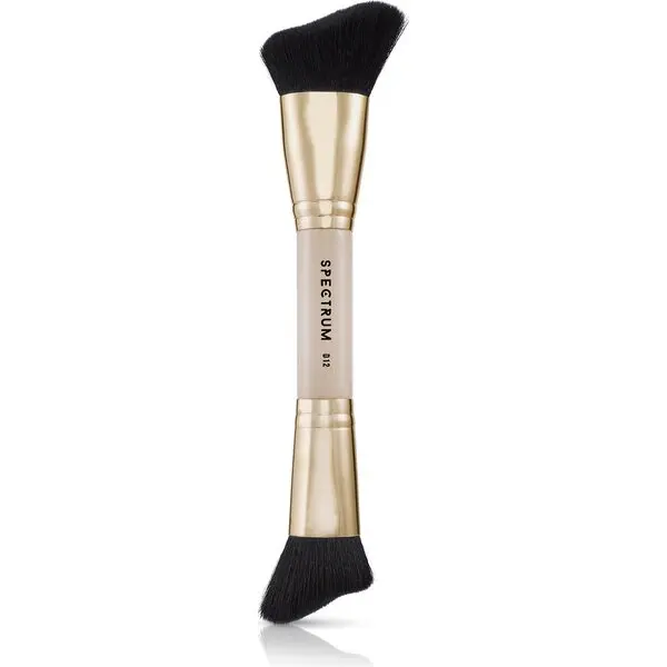 SPECTRUM All About The Brush D12 The Sculpt Dual-ended Brush - Light Beige