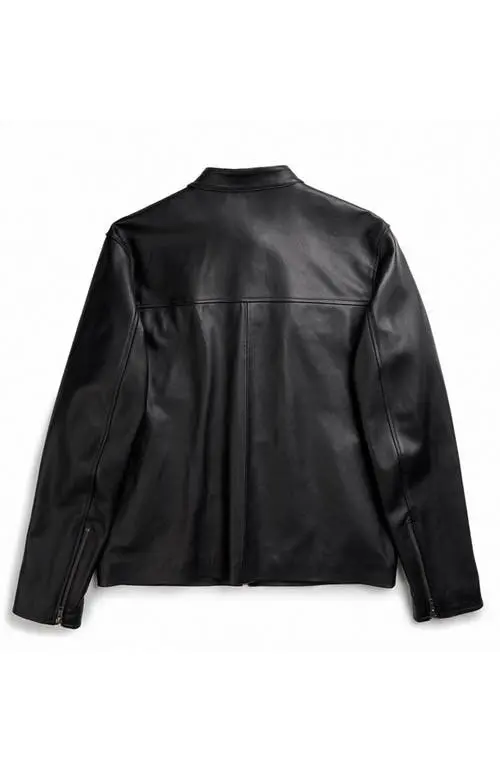 LAST WOLF Wheeler Peak Racer Leather Jacket