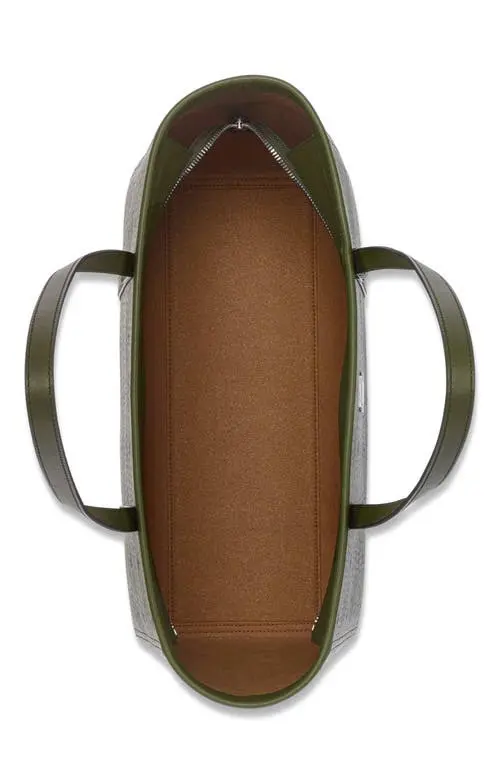 Mcm Toni Top-zip Shopper - Green