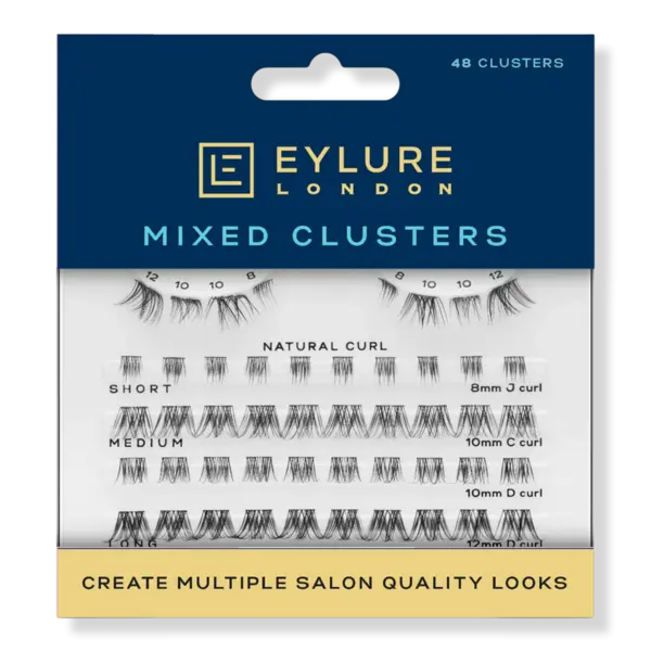 EYLURE Mixed Eyelash Cluster Kit With 4 Cluster Styles - One-color