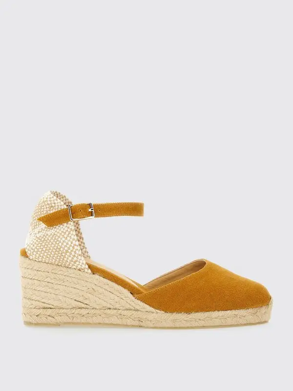 CastaÑer Wedge Espadrilles With Ankle Strap - Leather