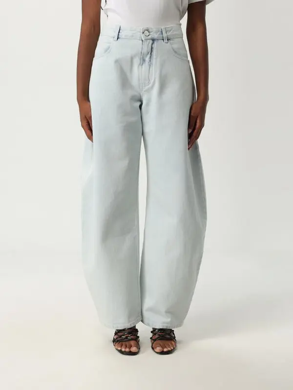 Alaïa Wide Leg Jeans - Blue