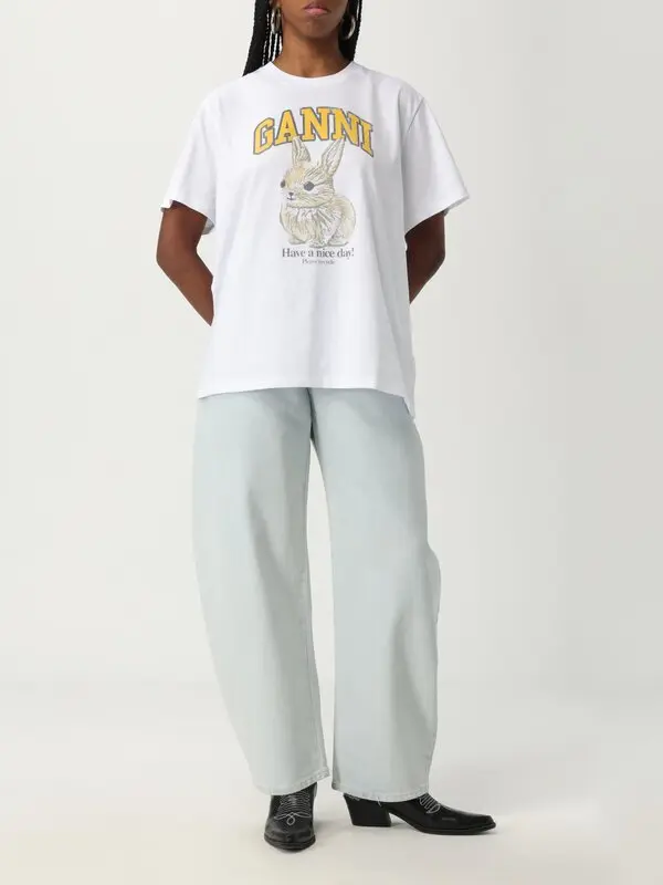 Alaïa Wide Leg Jeans - Blue