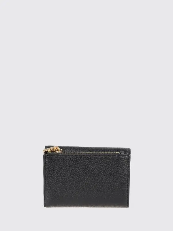 Michael Kors Bryant Tri-fold Wallet With Metal Logo And Button - Black 1