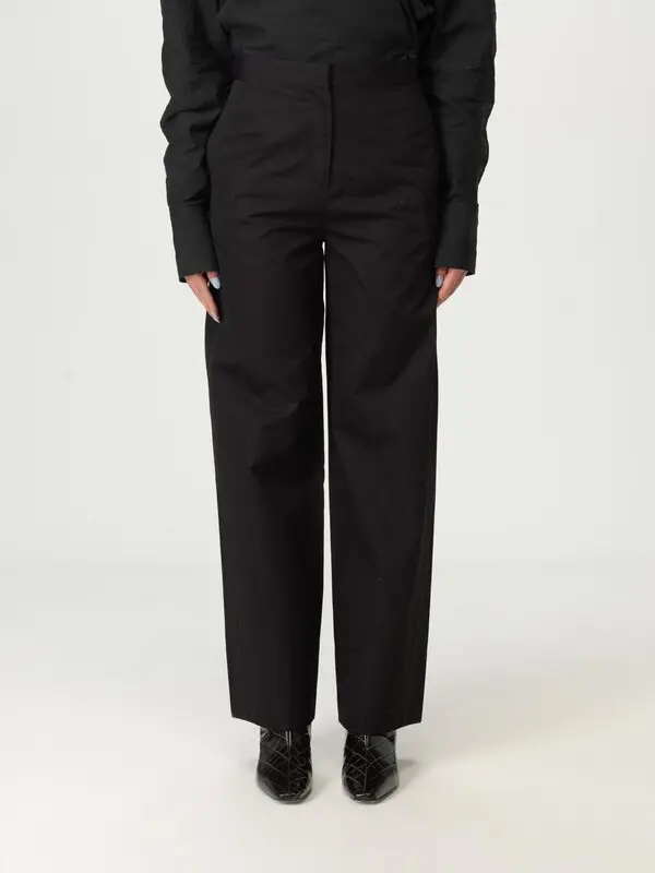 TOTEME Wide Leg Trousers - Black