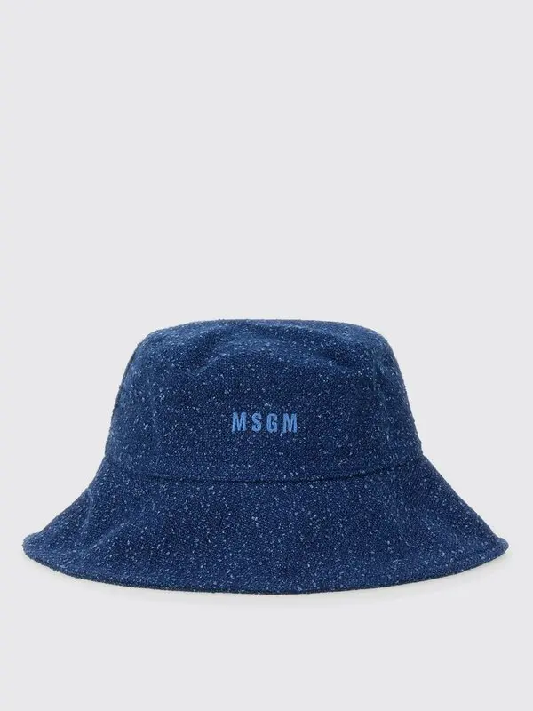 MSGM Bucket Hat - Denim