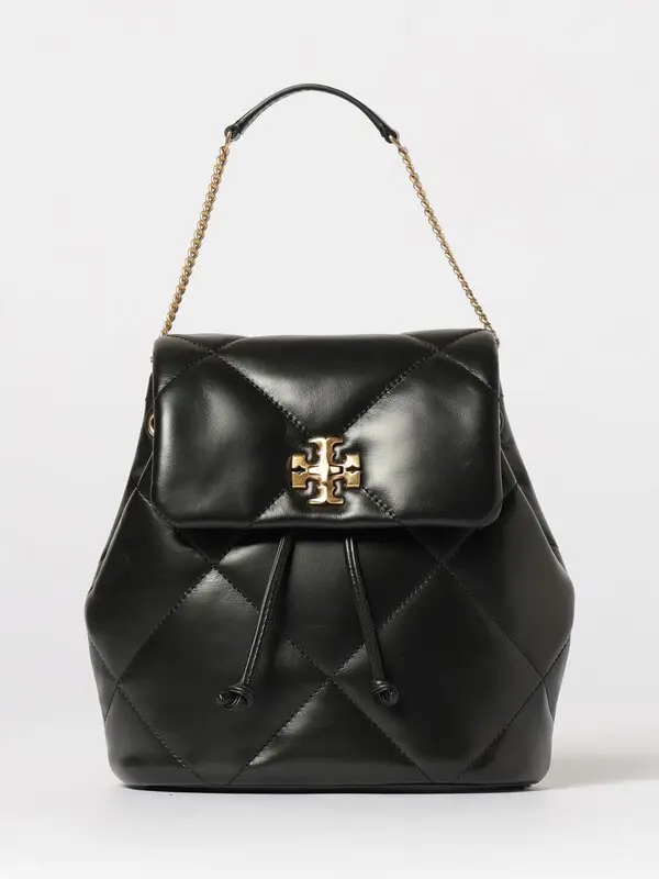 Tory Burch Quilted Leather Backpack - Black