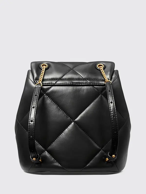 Tory Burch Quilted Leather Backpack - Black
