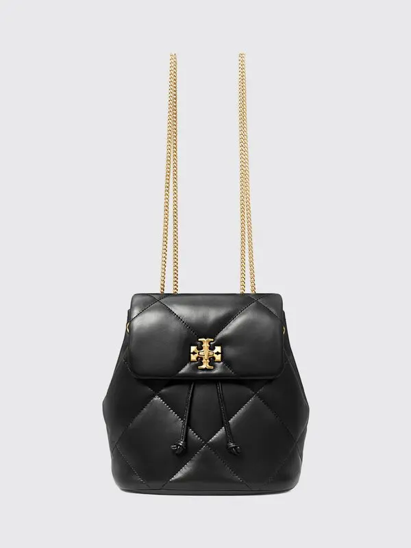 Tory Burch Quilted Leather Backpack - Black