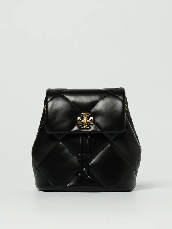 Tory Burch Quilted Leather Backpack - Black