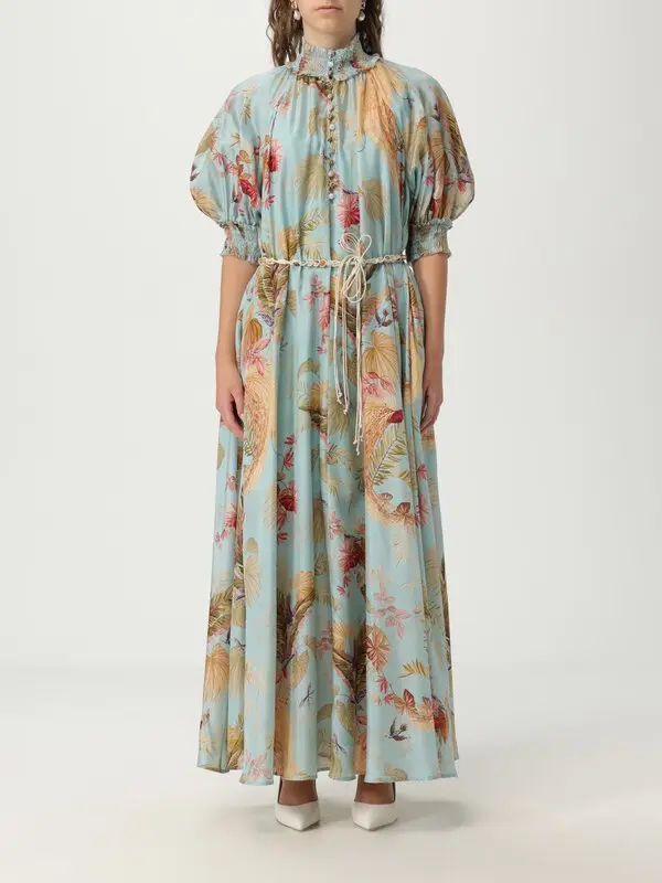 Zimmermann Printed Maxi Dress - Blue