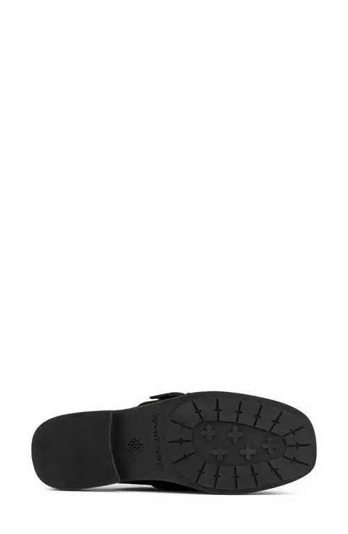 DONALD PLINER Buckle Mule - Black