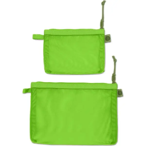 BABOON TO THE MOON Monomesh Pouch Set - Lime Breeze