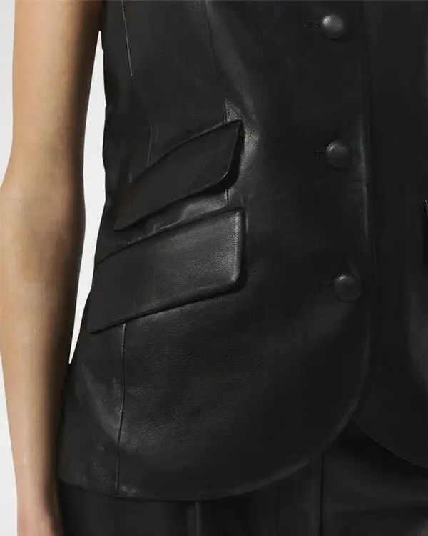 Rag & Bone Slade Leather Vest