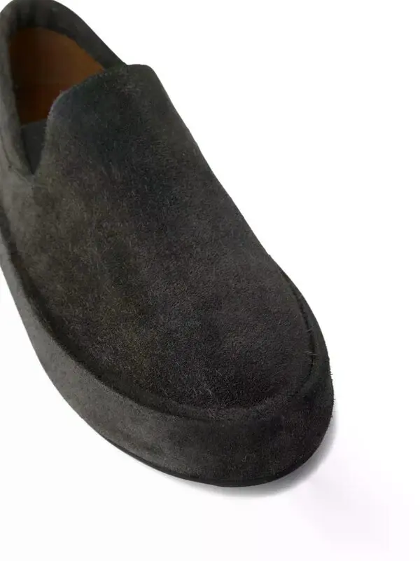 Marsèll Suede Loafers - Black