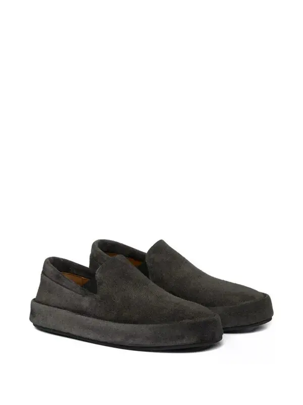 Marsèll Suede Loafers - Black