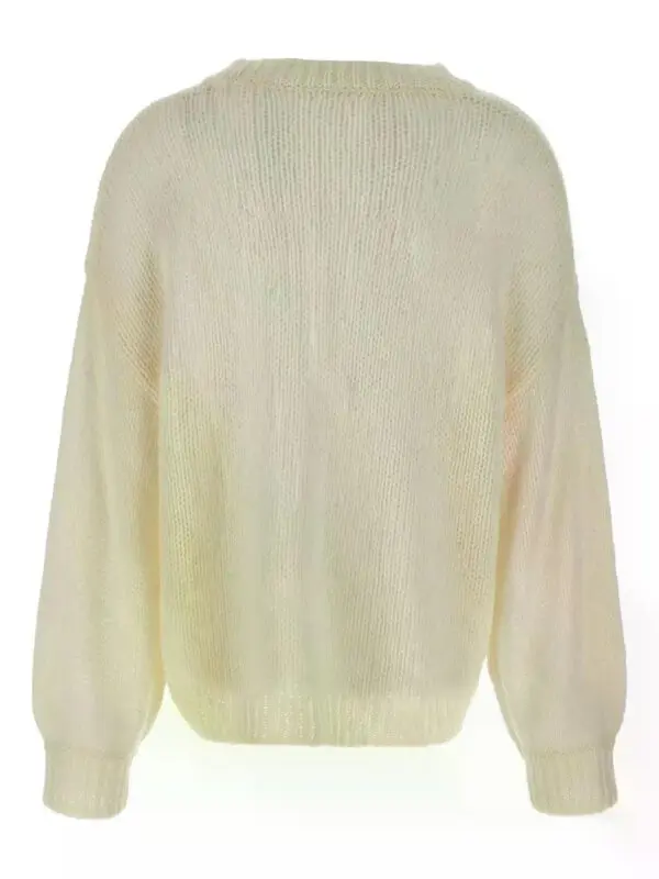 Soft Goat Drop-shoulder Sweater