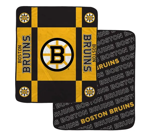 PEGASUS SPORTS Nhl Reverse Block Wordmark 2-sid Ed Blanket