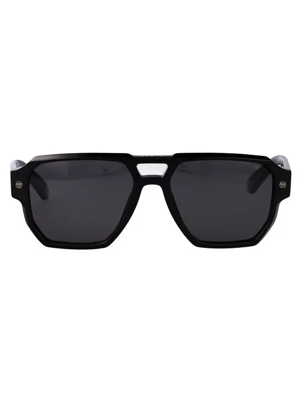 Philipp Plein Sunglasses Spp200v 0700 - Nero Lucido
