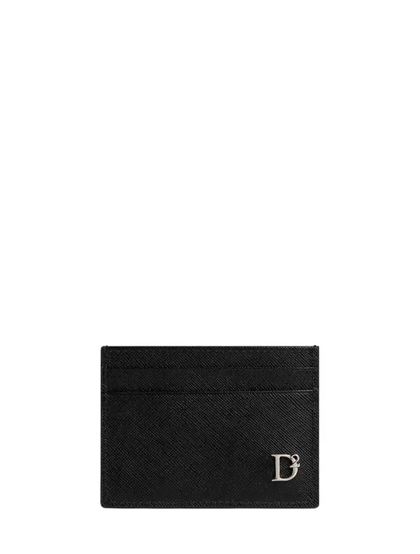 Dsquared2 Card Holder - Nero+arancio