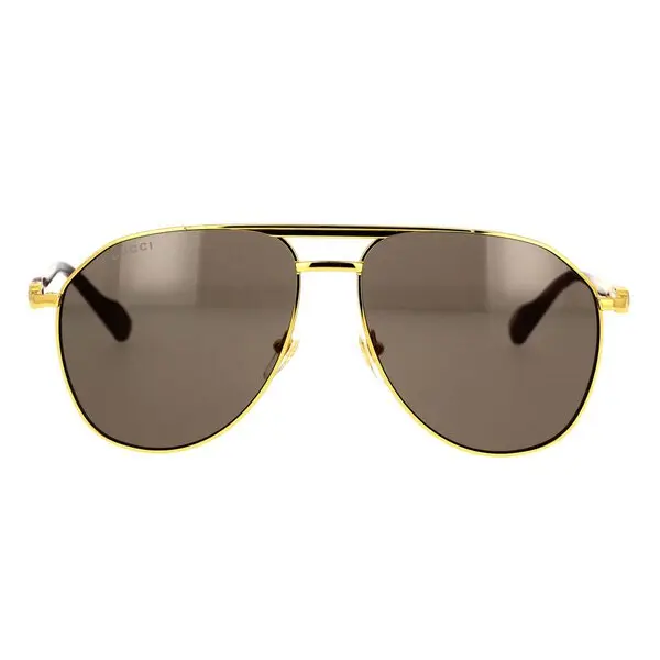 Gucci Pilot Sunglasses - Gold