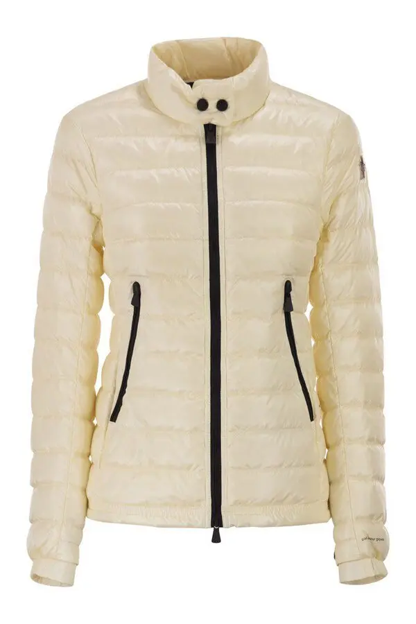 Moncler Walibi Short Down Jacket - Beige