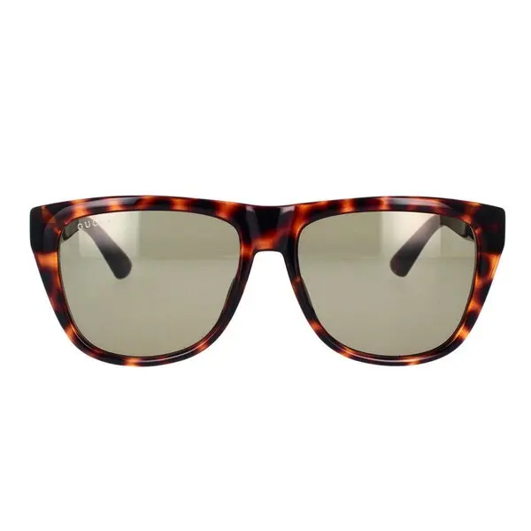 Gucci Rectangle Sunglasses - Brown