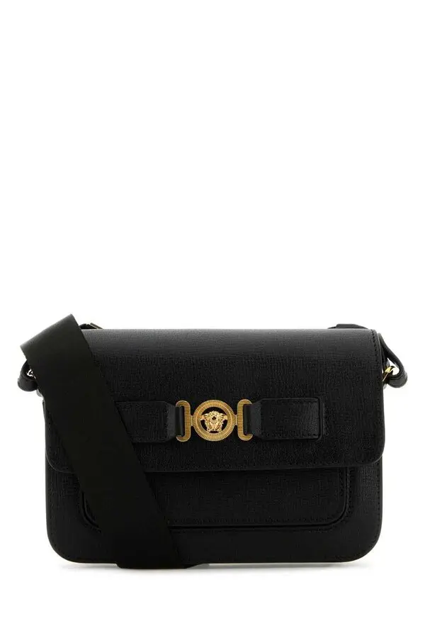 Versace Medusa Biggie Crossbody Bag - Black