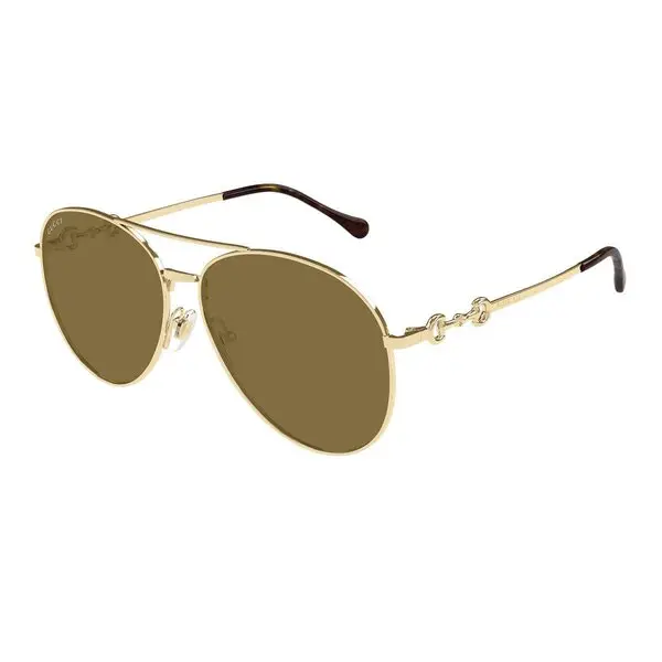Gucci Aviator Sunglasses - Gold